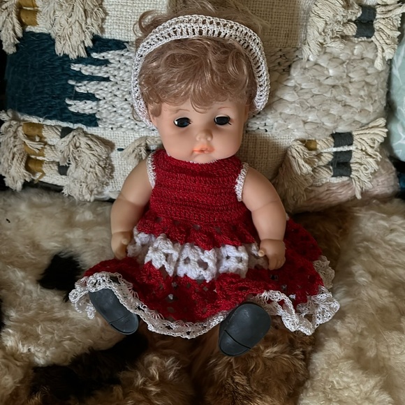 Vintage | Other | Vintage 978 Eegee Co Baby Doll Drink Wet Sleepy Eye ...